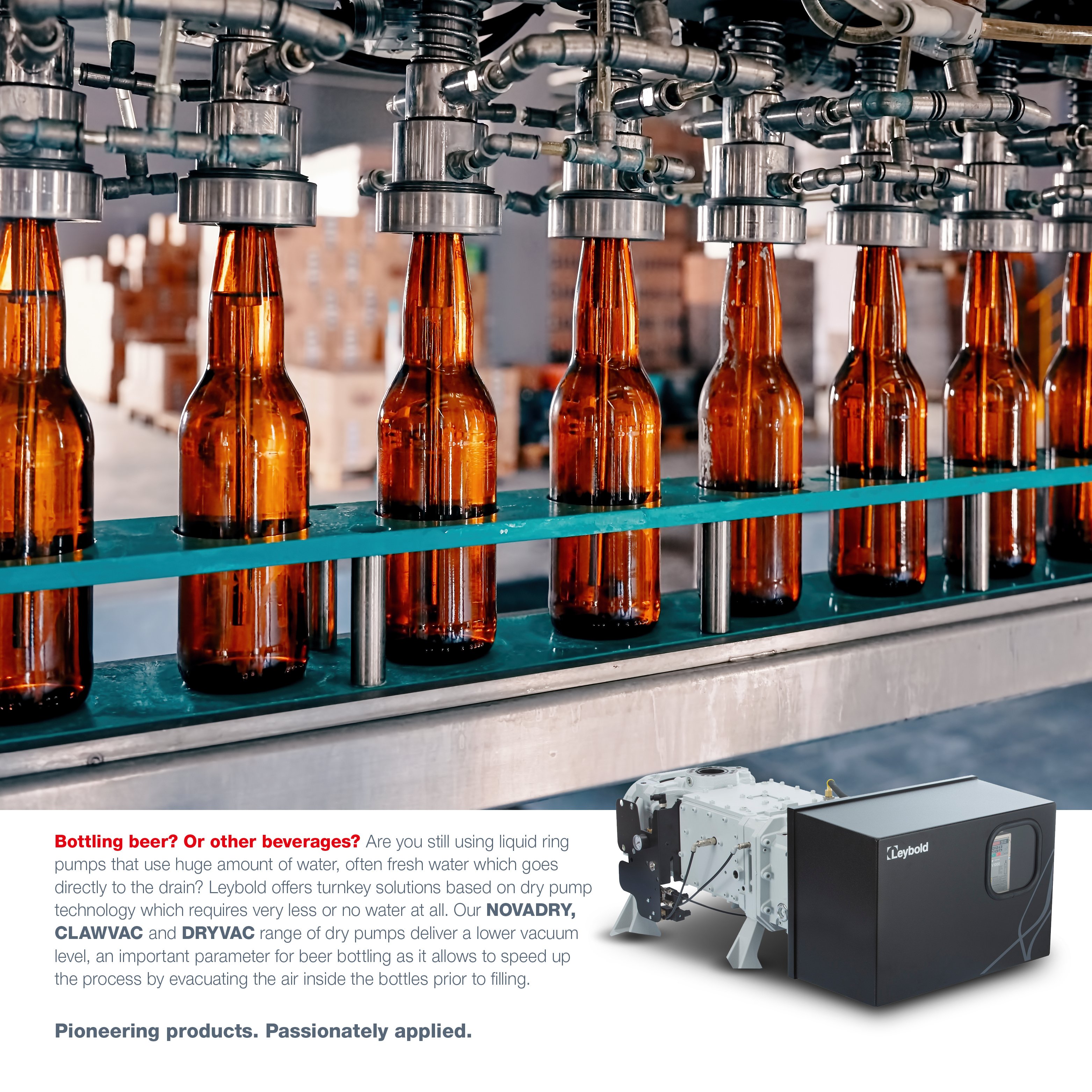 Leybold - Success Story | Beer Bottle Filling